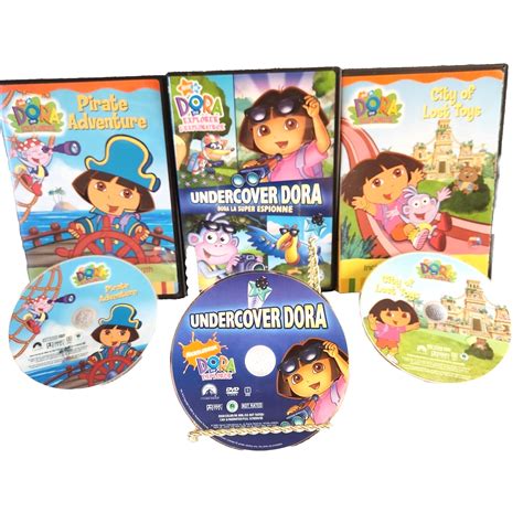Nick Jr Dora The Explorer Dvd Movie Lot Grelly Usa