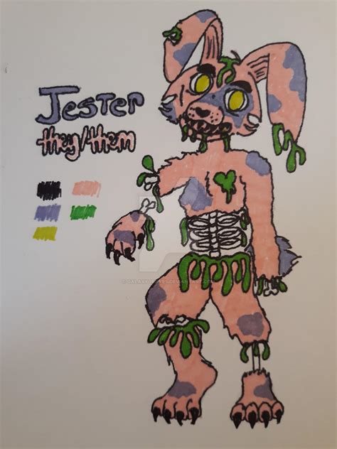 Jester Reference Sheet By Galaxygraves On Deviantart