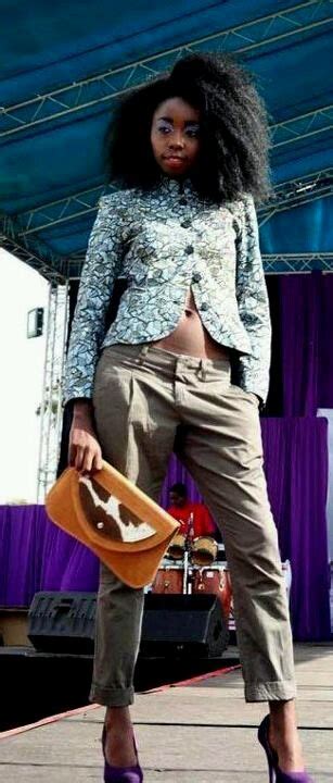 African Kitenge Print Jacket