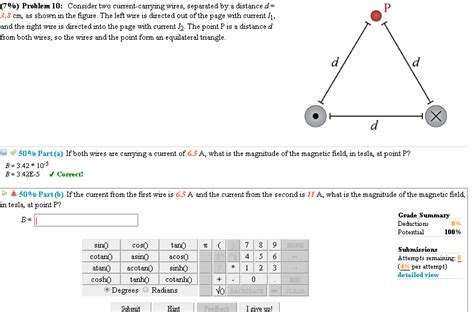 Solved 7 Problem 10 Consider Two Current Carrying Wires