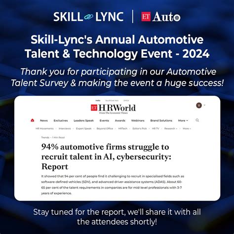 Skill Lync For Business On Linkedin Automotive Talenttrends Technology Skilllync