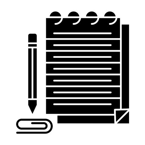 Notebook Notepad Novel Vector Svg Icon Svg Repo
