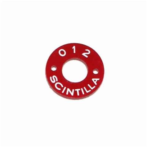 Scintilla Ignition And Lighting Switch Red Insert Straight Eight
