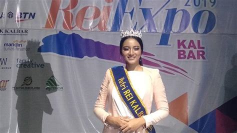 Indah Ramadani Sabet Gelar Puteri Rei Kalbar 2019 Panitia Canangkan