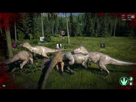 Allosaurus Pack Terrorizes The Server The Isle Legacy Youtube