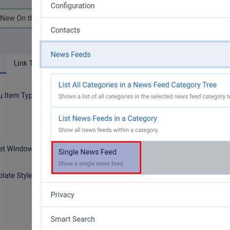 how to integrate rss feed into joomla 4 site
