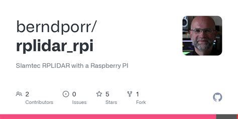 Github Berndporr Rplidar Rpi Slamtec Rplidar With A Raspberry Pi