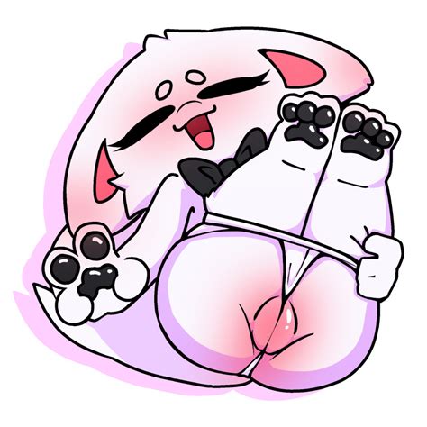 Rule 34 Ass Blush Catgod Clothing Colored Felid Female Fur Genitals Han Stone Hi Res Humanoid