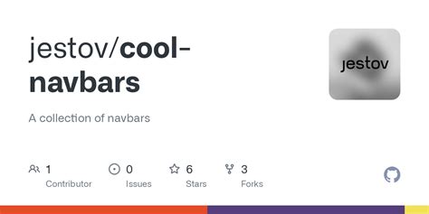 Github Jestovcool Navbars A Collection Of Navbars