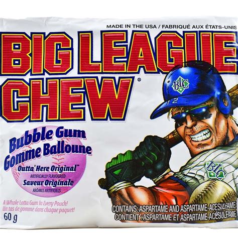 Original Big League Chew Gum 60g Nick And Joe Candy Shop