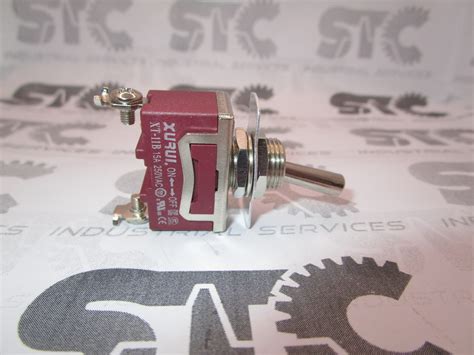 Xurui Xt 11b 15a 250vac Toggle Switch On Off Stc Industrial Services