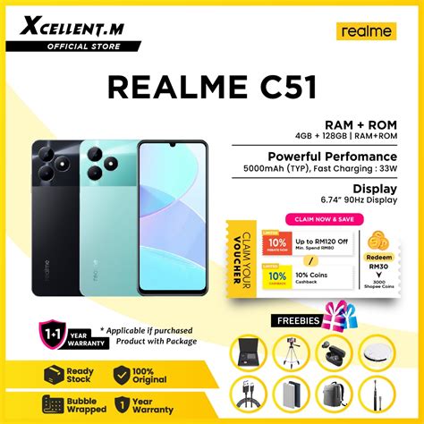 REALME C GB RAM GB ROM Original REALME Malaysia Shopee Malaysia