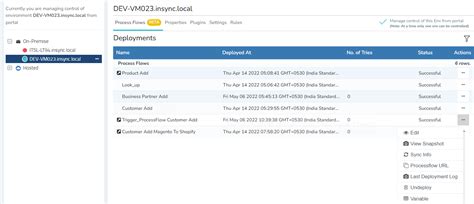Environment Management Appseconnect Product Docs