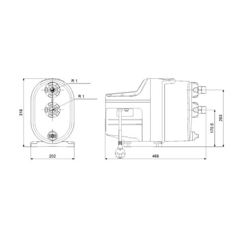 Grundfos SCALA Self Priming Booster Pump APR Tanks Water Tanks Rainwater Tanks Adelaide