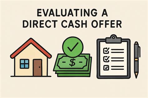 How To Evaluate Cash Offers Tips For Home Sellers Sizes Of Objects And Stuff