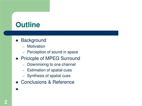 PPT Introduction To MPEG Surround PowerPoint Presentation Free Download ID