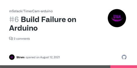 Build Failure On Arduino Issue M Stack TimerCam Arduino GitHub