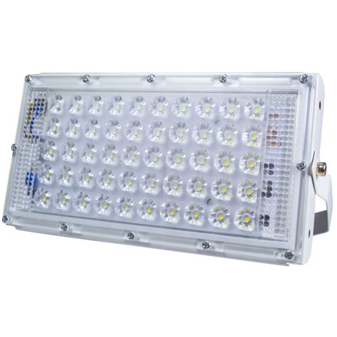 پروژکتور ال ای دی 50 وات 220 ولت سفید مدل بیلبوردی