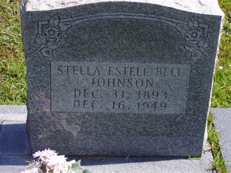 Stella Estell Bell Johnson 1893 1949 Find A Grave Memorial
