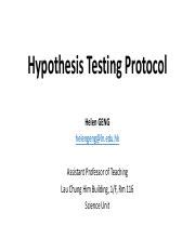 Understanding Hypothesis Testing A Step By Step Guide Course Hero
