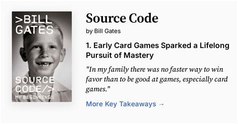Source Code By Bill Gates Summary Quotes Faq Audio