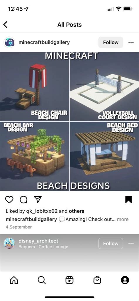 Minecraft Outdoor Living Area Ideas