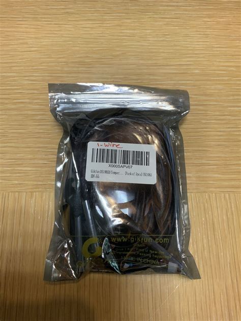 Gikfun Ds18b20 Waterproof Digital Temperature Sensor 5 Ebay