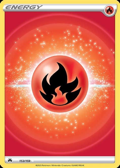 Fire Energy Crz 153 Pokemon Tcg Pok Cards