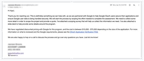 Live Updates On The Google OAuth Verification Process And Security Audit