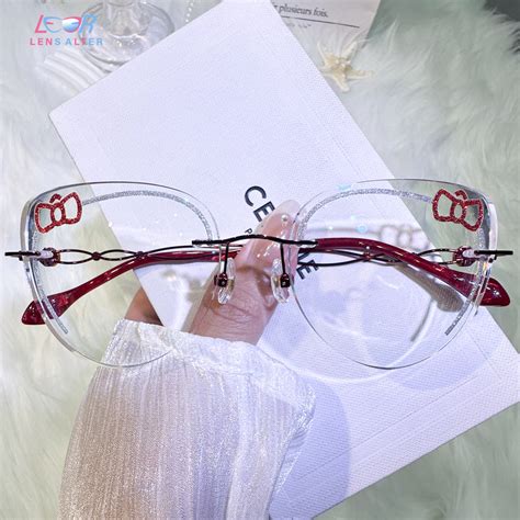 Kitty Red Eyeglasses