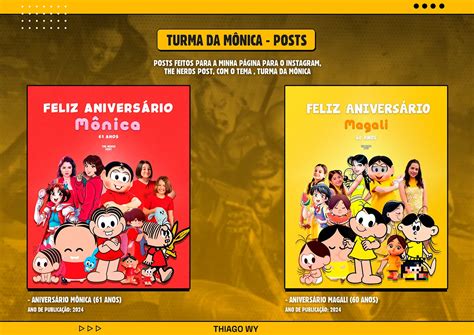 Turma Da Mônica Behance