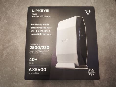 Linksys E9450 WiFi 6 Mesh Router Computers Tech Parts Accessories Networking On Carousell