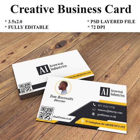 Collection Of Double Sided Business Card Templates Masterbundles