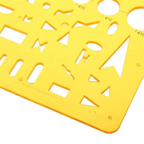 Water Supply And Drainage Design Drawing Template Kt Soft Plastifc Ruler Drafting Stencil