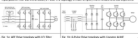 Figure 1 From Advantages Of 6 Pulse Vfd With Lineator Auhf Vs Active