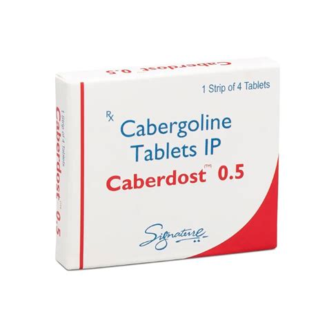 Cabergoline 0 5mg Tablets Cabgolin And Caberlin Uses And Side Effects