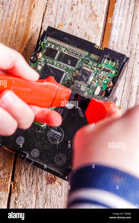 Man Destroy Computer Hi Res Stock Photography And Images Alamy