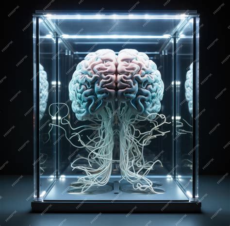 Premium Ai Image Brain Model Brains In The Museum Brains Abstraction