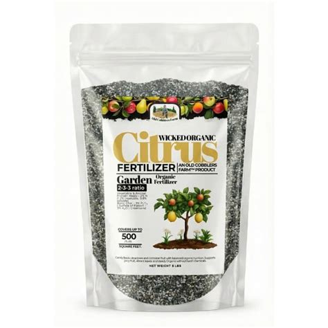 Old Cobblers Farm™ Citrus Fertilizer Organic 5 Lbs Premium Fertilizer
