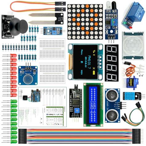 Starter Kit Arduino Uno R3 Modul Rfid Leduri 42 Off