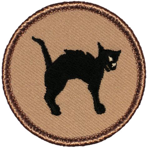 Army Black Cat Patch Military Insignia