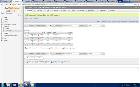php como executar uma query no azure stack overflow em português