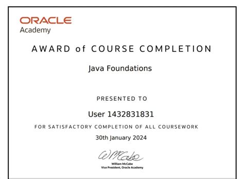 Java Oracleacademy Continuouslearning Aryan Tyagi