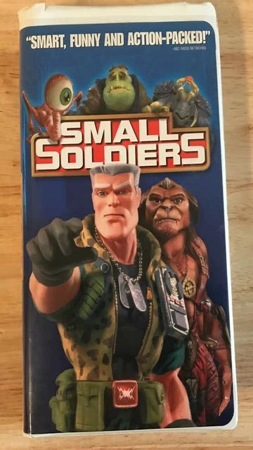 Small Soldiers Vhs 1998 Clamshell Phil Hartman Kirsten Dunst Eur 4