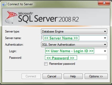 How To Connect To Database In Sql Server Management Studio SQL SERVER LEARNER