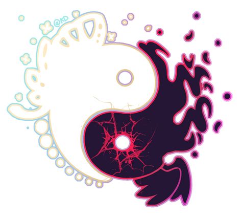 Radiant And Primal Yin Yang By Koku Draws On Deviantart