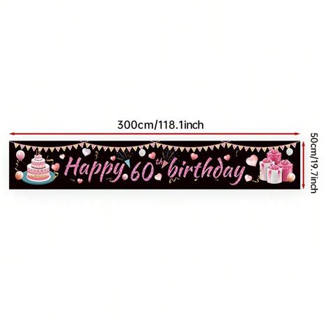 بانر عيد ميلاد لامع باللون الذهبي قطعة واحدة لحفلات أعياد الميلاد 16 و