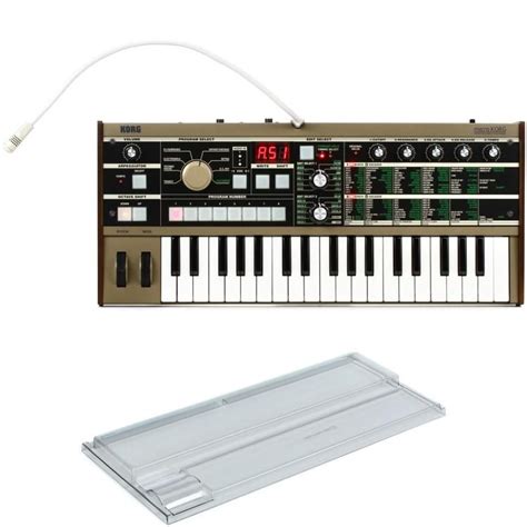 Korg Microkorg Synthesizer With Vocoder And Decksaver Cover Sweetwater
