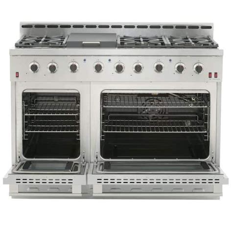 Nxr Entree 48 In 7 2 Cu Ft Professional Style Gas Range With