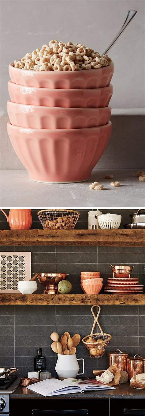 Anthropologie Latte Bowls Set Of 4 Cool Kitchens Kitchen Decor